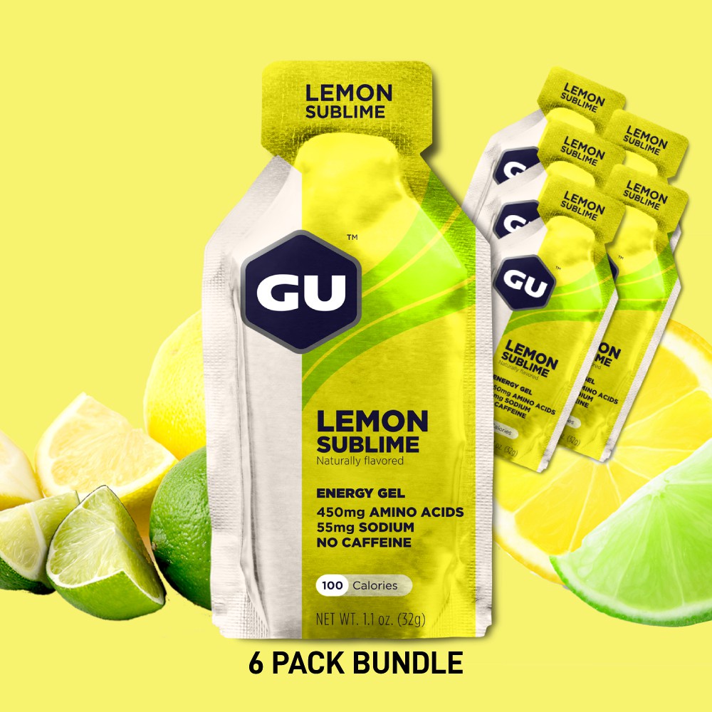 (6 Packs) GU Energy Gel Lemon Sublime | Shopee Singapore