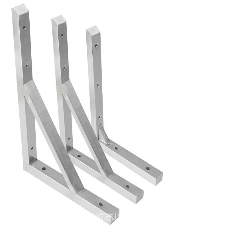 Thickened Stainless Steel Tripod Load-Bearing Wall Shelf Support Wall ...