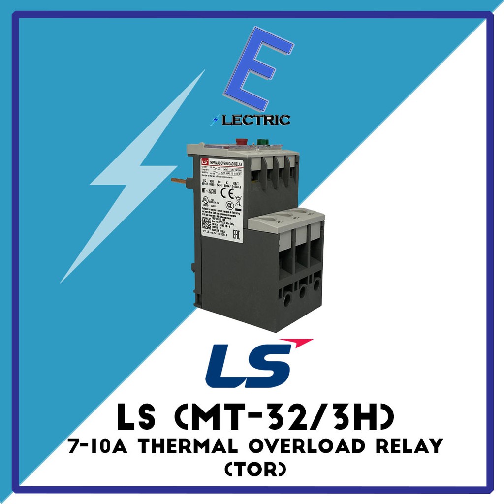 LS MT-32/3H 7-10A Thermal Overload Relay ( TOR ) | Shopee Singapore