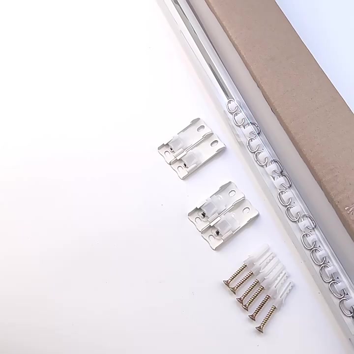 Curtain track rail Curtain rod extendable Adjustable Curtain Track ...