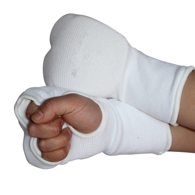 karate gloves hands guard MMA martial art palm protector Taekwondo ...