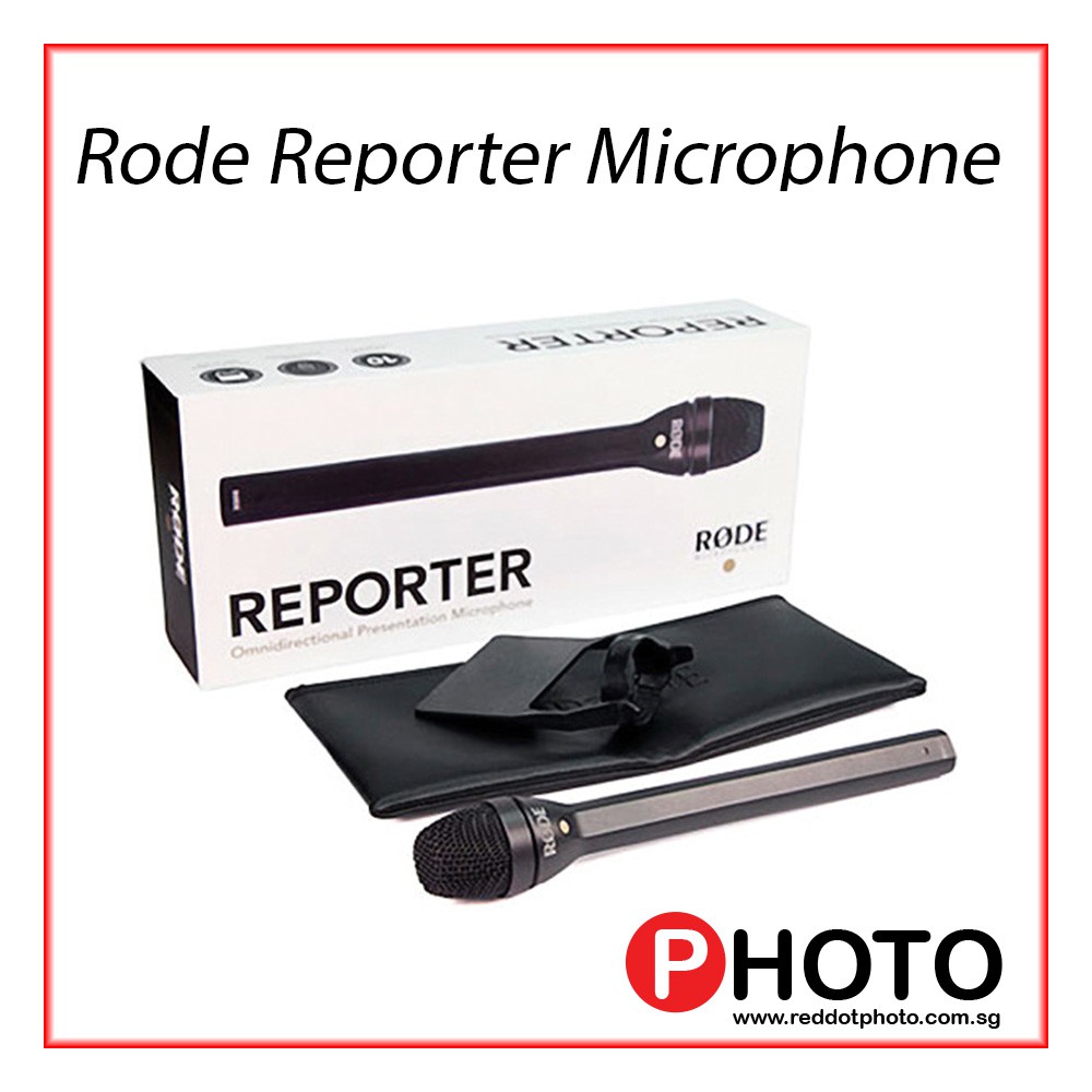 Rode Reporter Omnidirectional Handheld Interview Microphone with XLR ...
