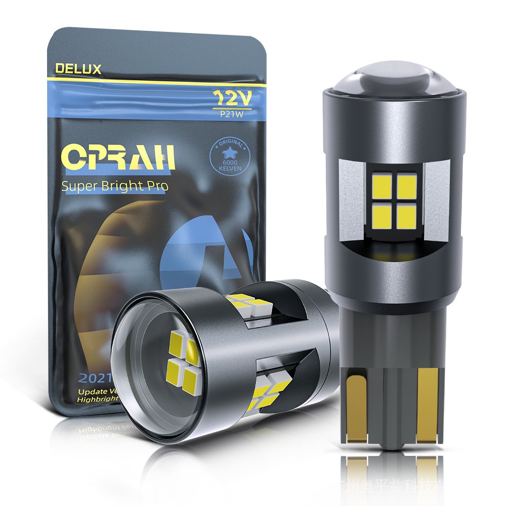 2PCS T10 W5W WY5W 2016 Super Bright LED Canbus No Error Car Interior ...