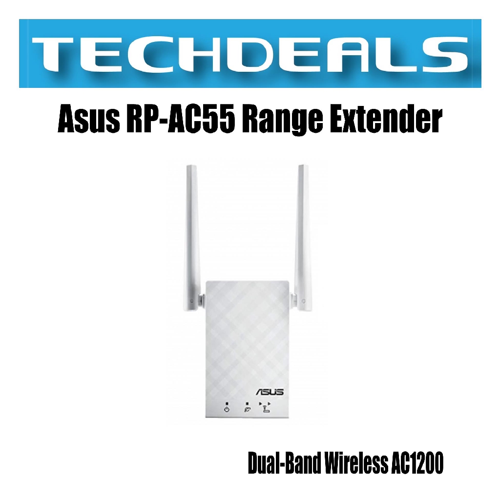Asus RP-AC55 AC1200 Dual-Band Wireless Range Extender | Shopee Singapore