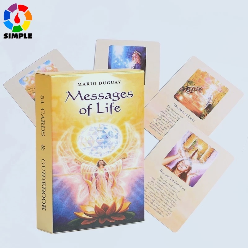 New Message of Life Oracle Tarot Card Deck | Shopee Singapore
