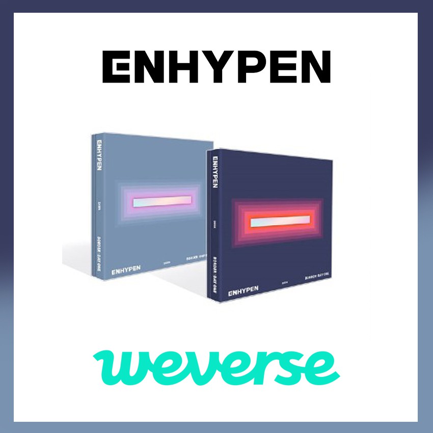 WEVERSE ENHYPEN Mini Album Vol 1 BORDER DAY ONE | Shopee Singapore