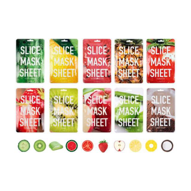 Kocostar Slice Mask Sheet - FULL RANGE (2 Sheets in 1 Pack - 12 Pcs ...