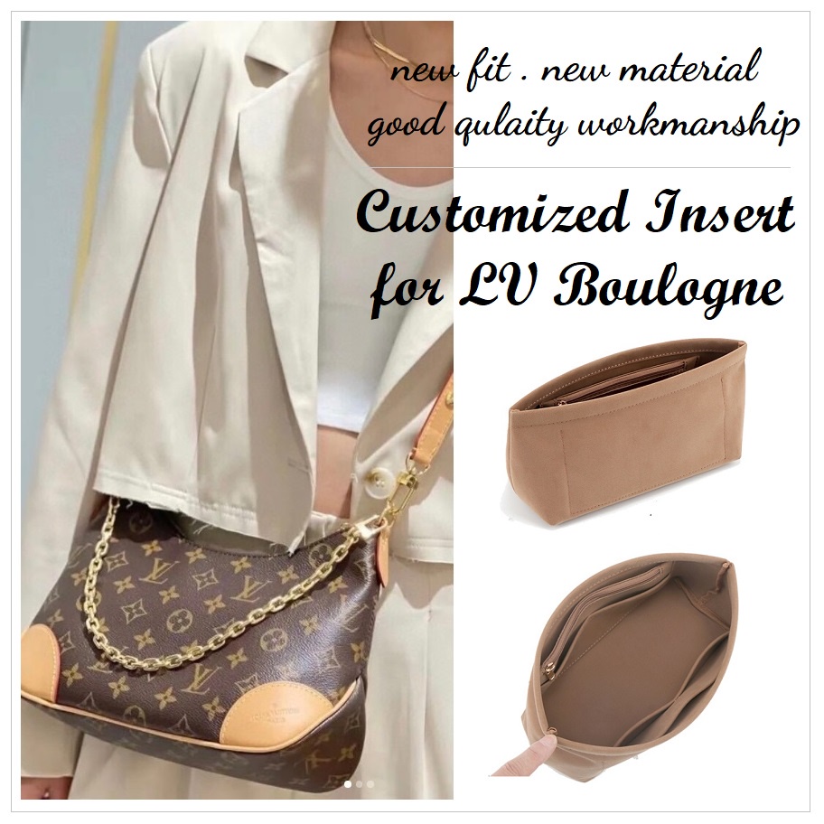 Customized Ultra Suede Insert for LV Boulogne Bag | Shopee Singapore