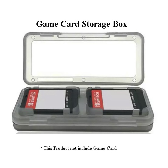 Nintendo Switch / NS Switch Lite Game Card Storage Box Case Holder 4 in ...