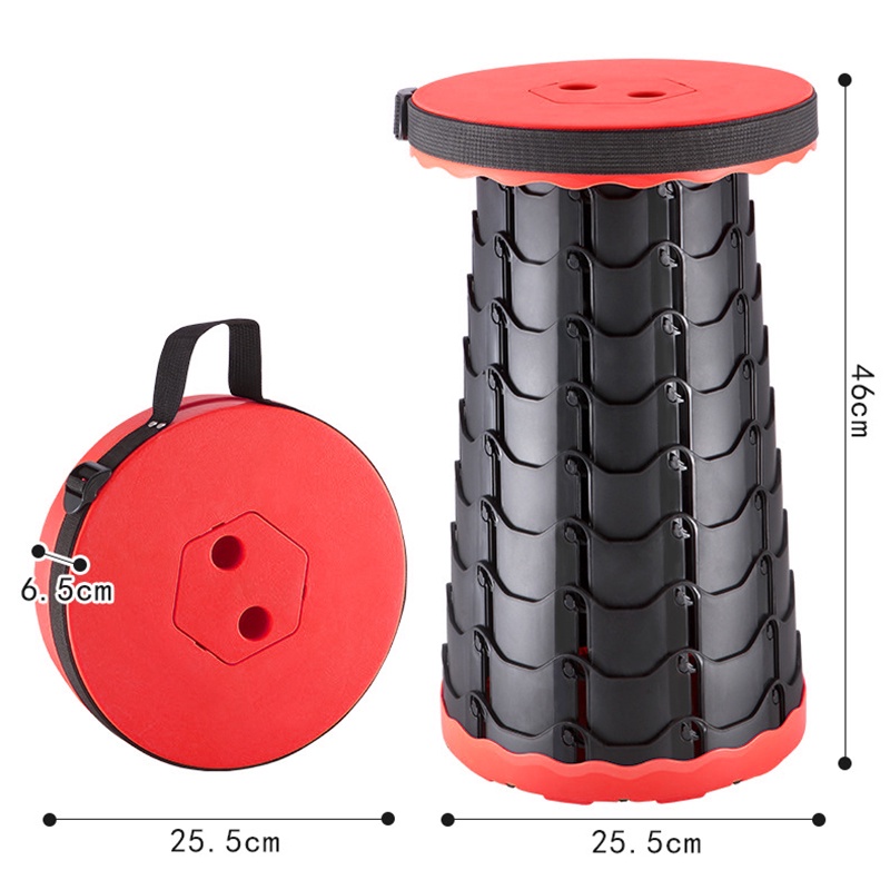 【SG STOCKS】Outdoor Retractable Stool Telescopic Chair Beach Chairs ...