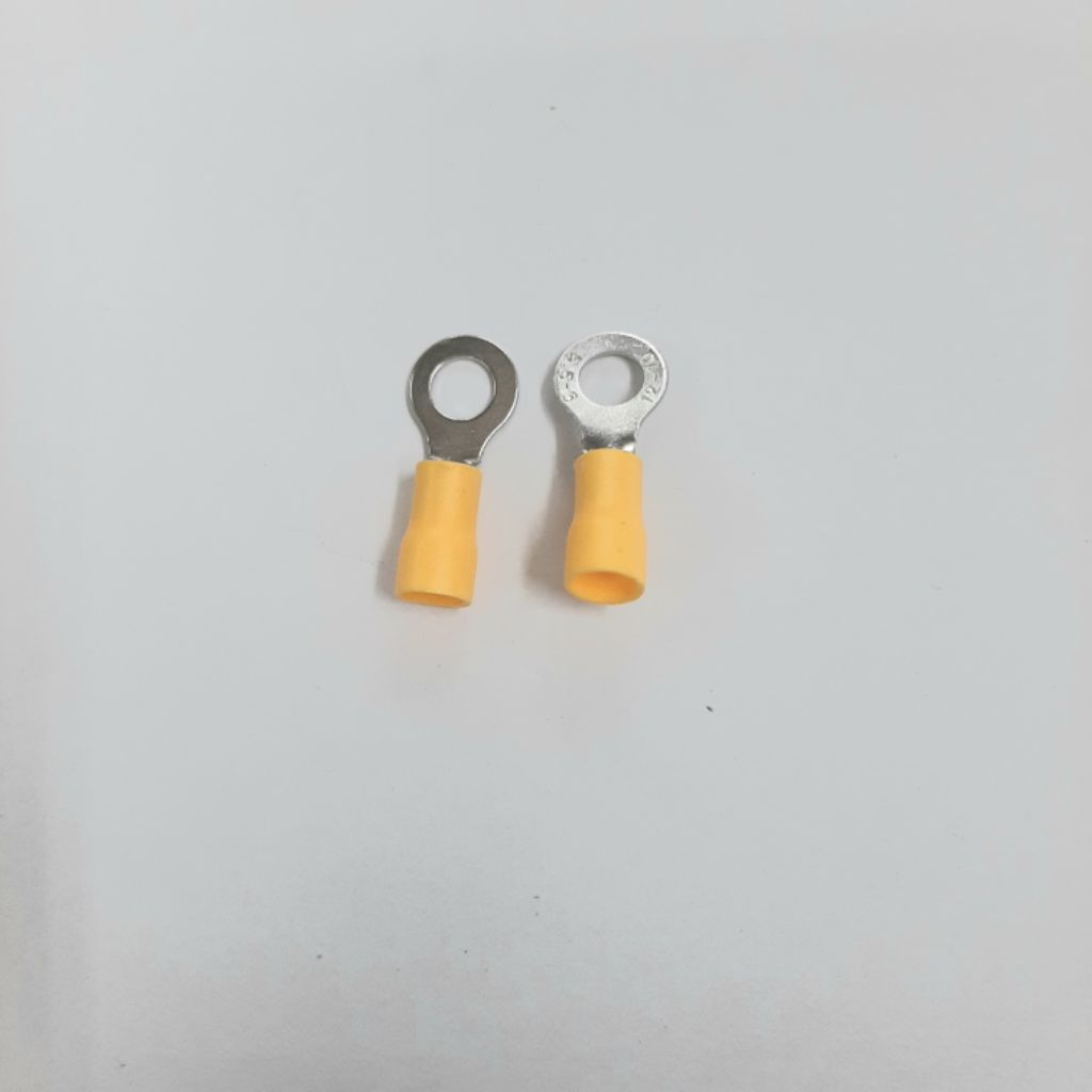 80 pcs of Ring Terminal Cable Lug Yellow colour | Shopee Singapore