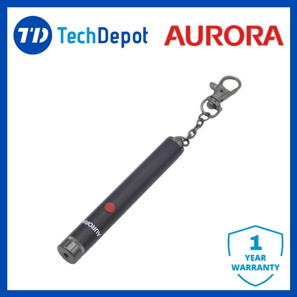 Aurora LK21 Red Beam Key Chain Laser Pointer (1500ft) | Shopee Singapore