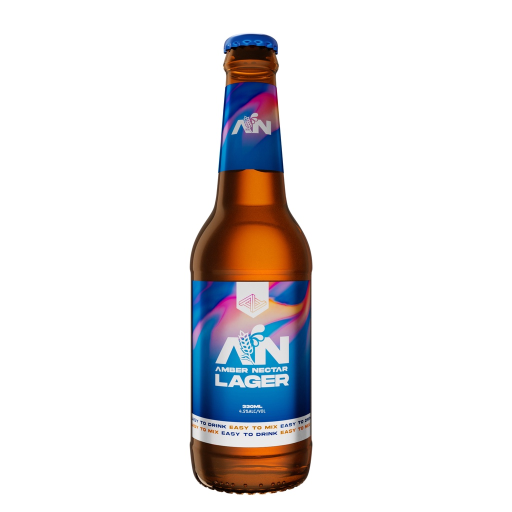 Amber Nectar Lager With Mango Passionfruit Enhancer, 330Ml Bottle ...