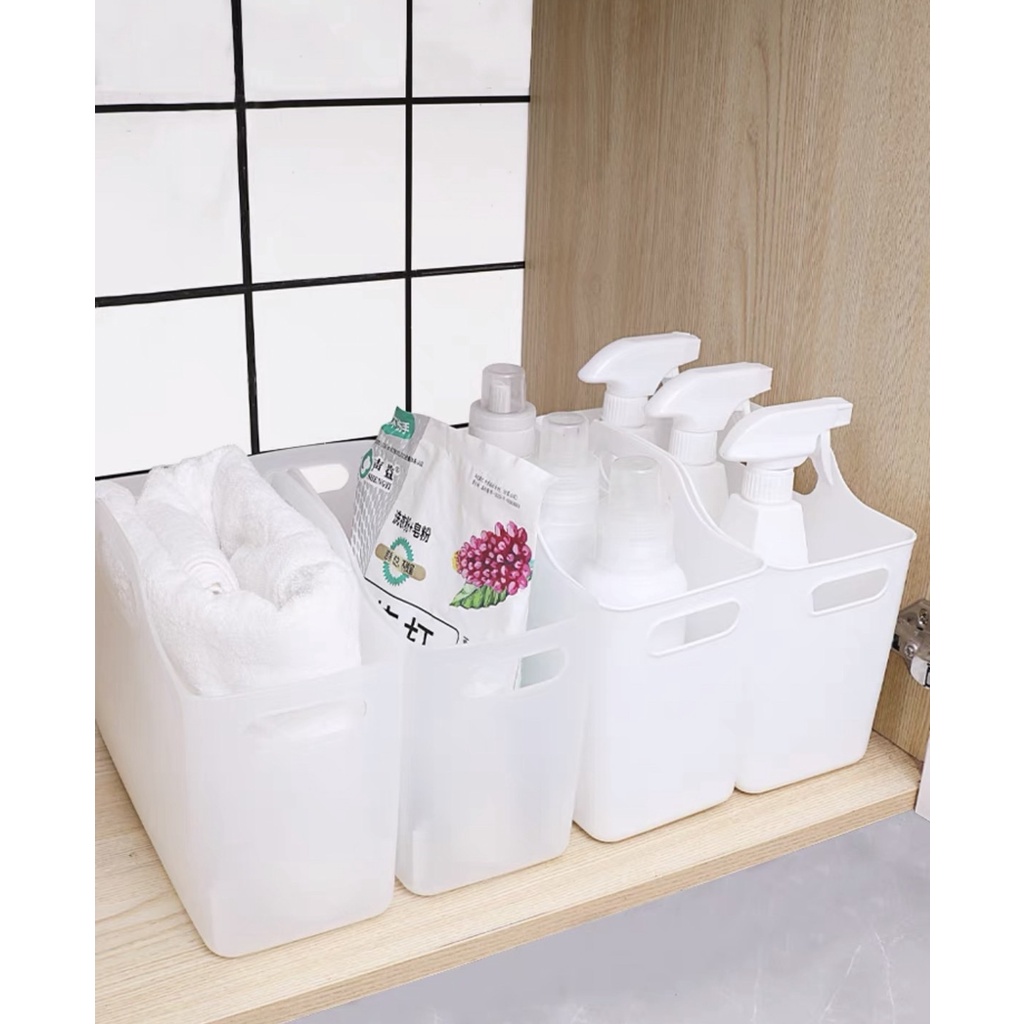 Muji Style Made In Japan Pure White Soft Portable Storage Basket ...