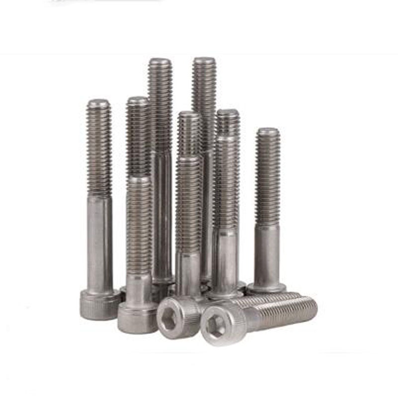 M8 M10 M12 Half Tooth Socket Head Cap Screw 304 Stainless Steel ...