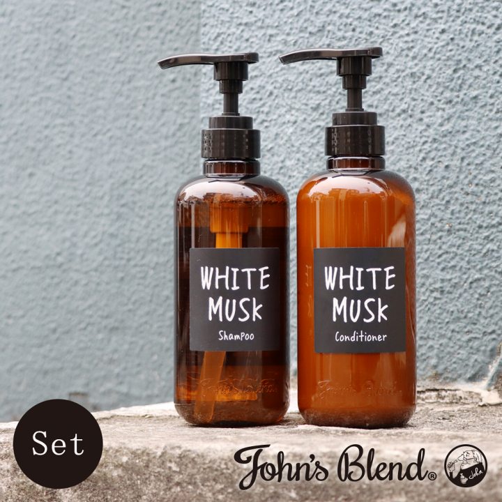 [Direct from Japan] John's Blend hair shampoo & conditioner (White Musk ...