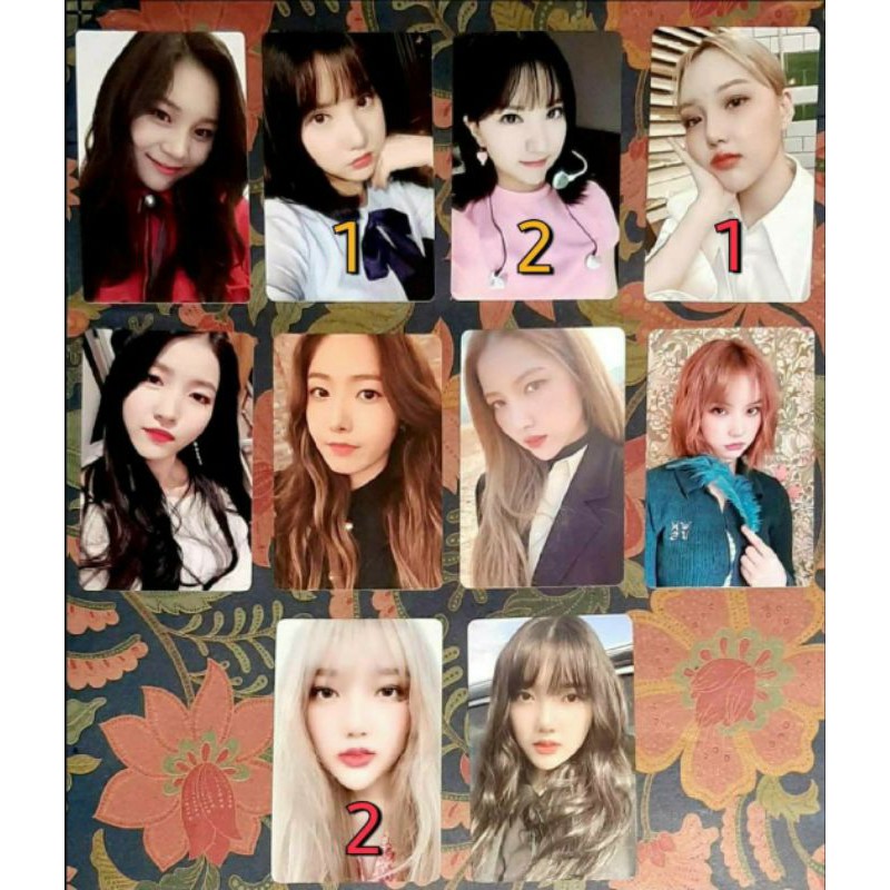 Photocard Gfriend Sowon Yerin Eunha Sinb Umji | Shopee Singapore