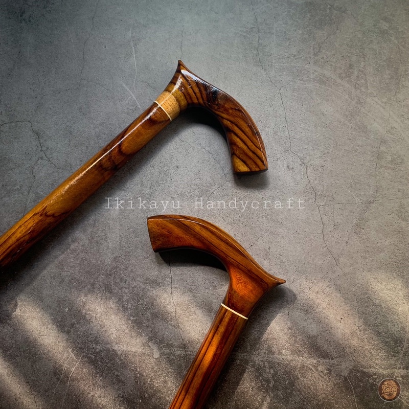 KAYU Walking Cane/Walking Aids/Elderly Wand/Wooden Wand | Shopee Singapore