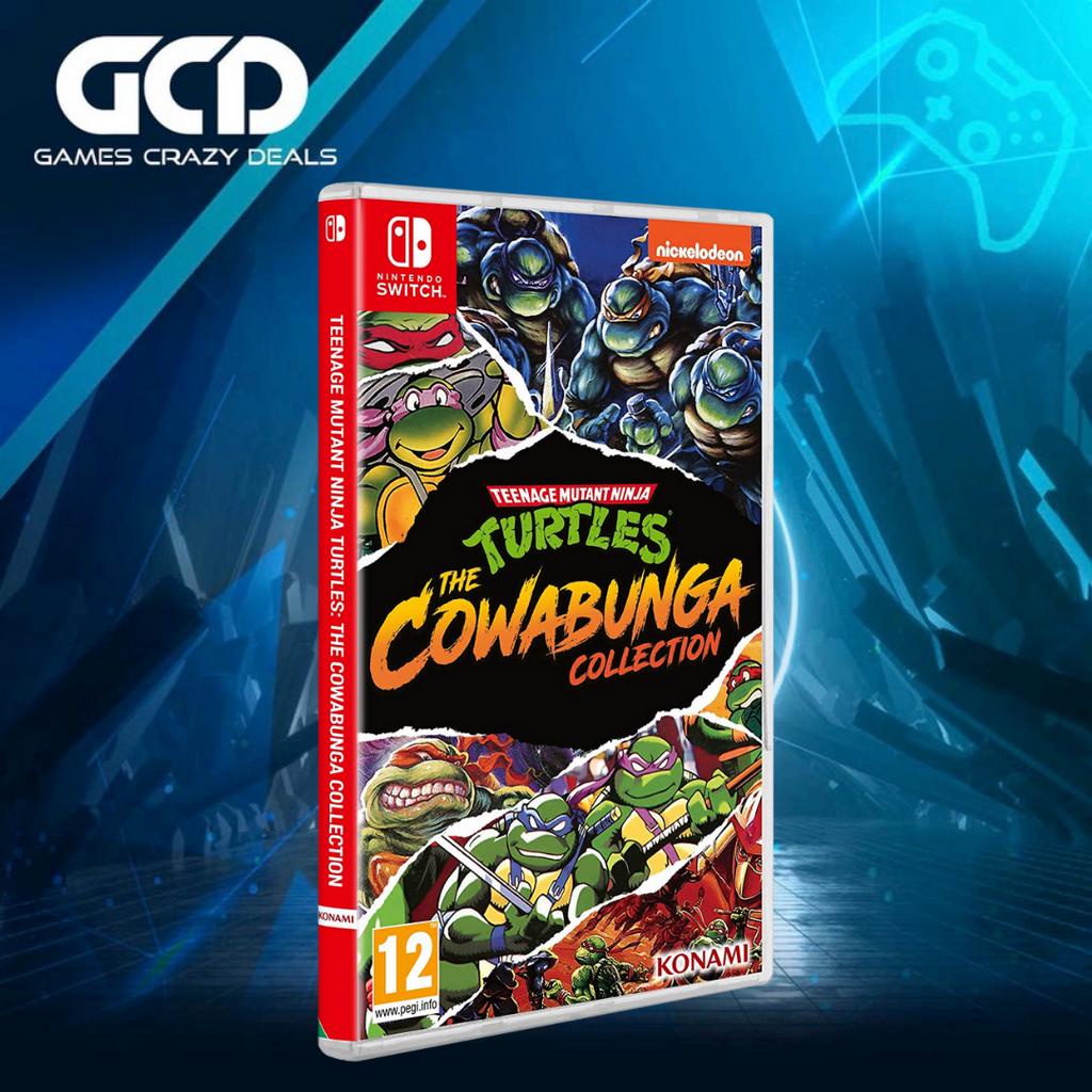 Nintendo Switch Teenage Mutant Ninja Turtles: The Cowabunga Collection ...