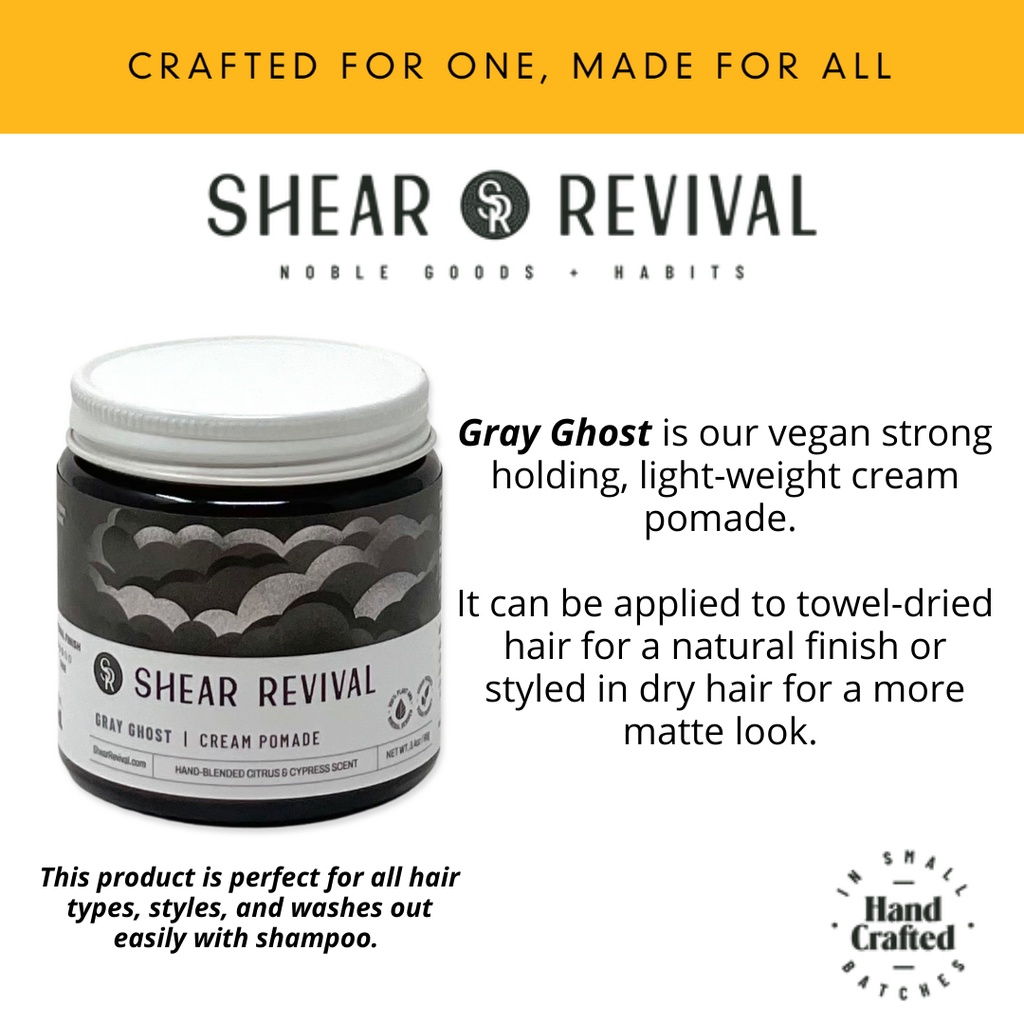 Shear Revival Northern Lights Matte Paste/Crystal Lake Pomade/Gray ...