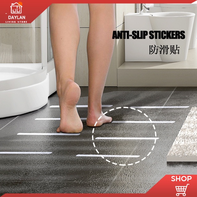 Bathroom Anti-skid Sticker Bath Safety Strips, Bathtub Anti-skid Strip ...