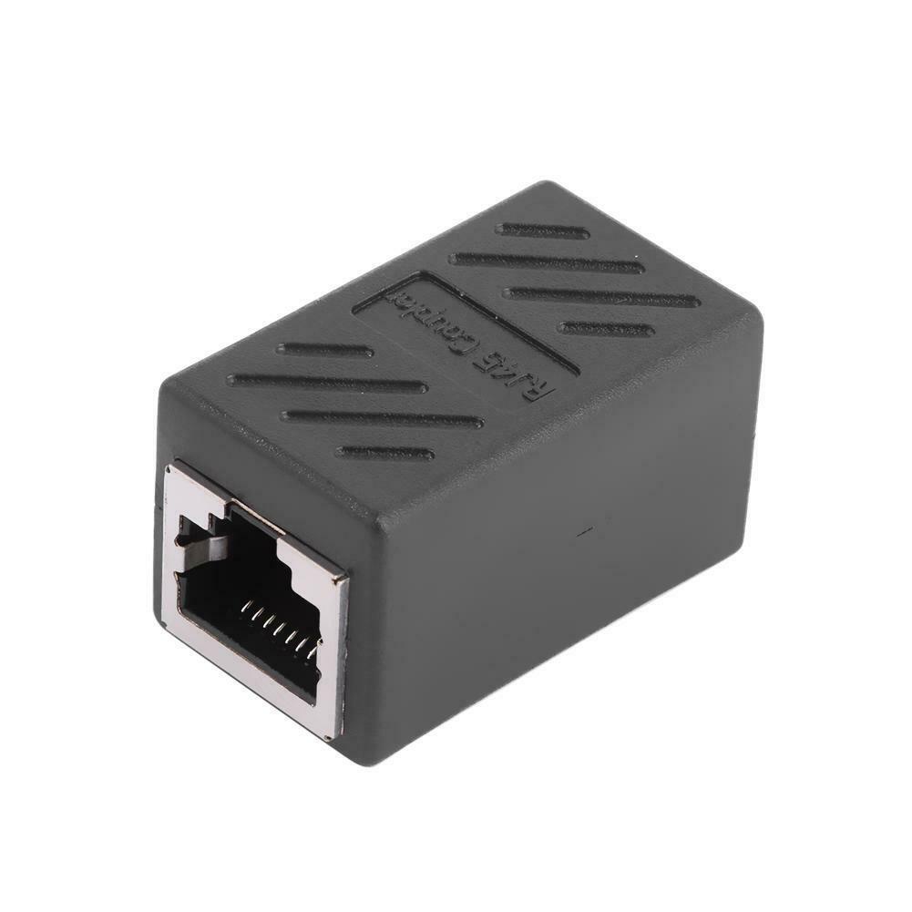LAN Female to Female Extension Adapter RJ45 Ethernet Cat 7 6 Up 10 ...