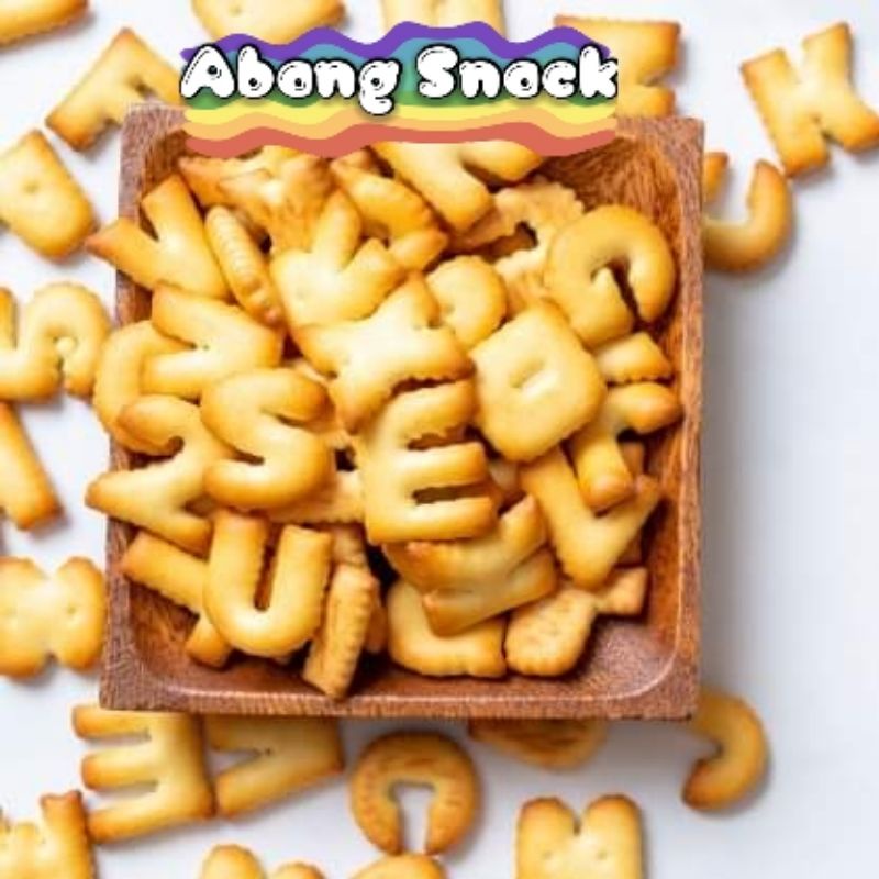 [HALAL] Bingkai-ABC Alphabet Biscuit/Kids Biscuit/ABC Letter Biscuit ...