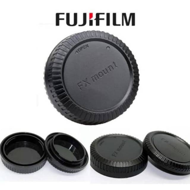 Body Cap & Lens Rear Cap Fujifilm Mirrorless | Shopee Singapore