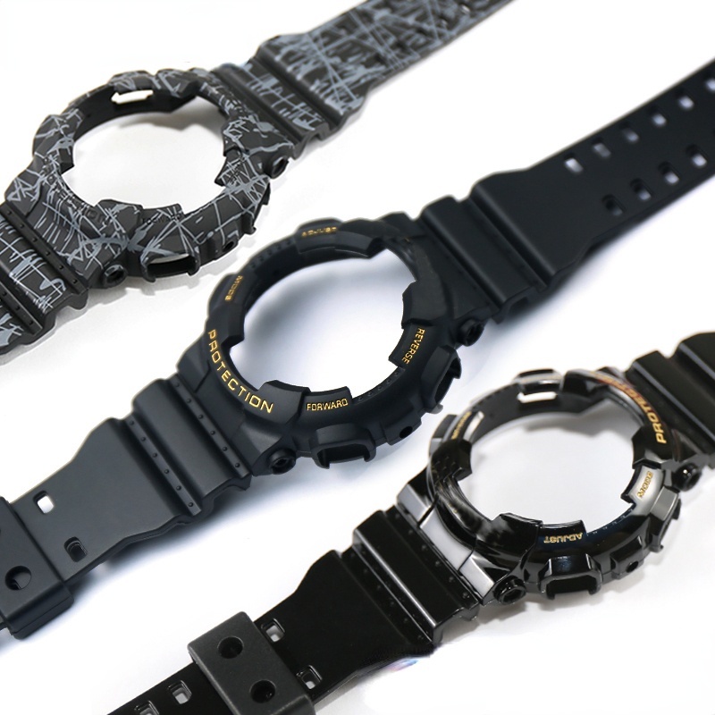 Watch Accessories Resin Strap Men's Pin Buckle Strap Case For Casio G ...