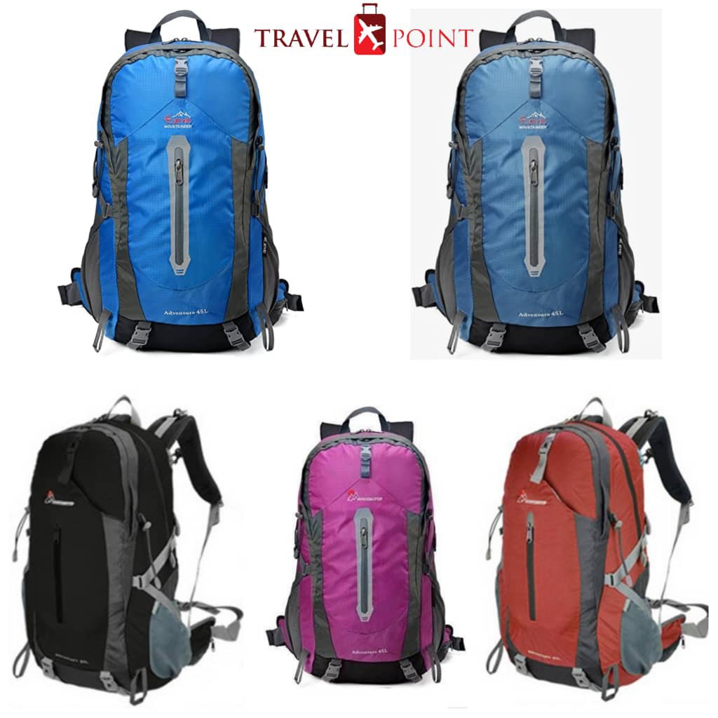 TRAVEL POINT EYE MOUNTAINEER 45 LITER WATELPROOF OUTDOOR HIKING/CAMPING ...