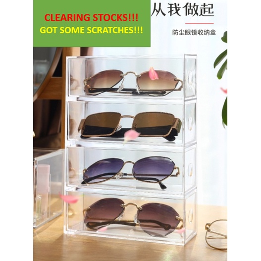 CLEARING STOCK!!! WITH SOME SCRATCHES!!! Acrylic Storage Box ...