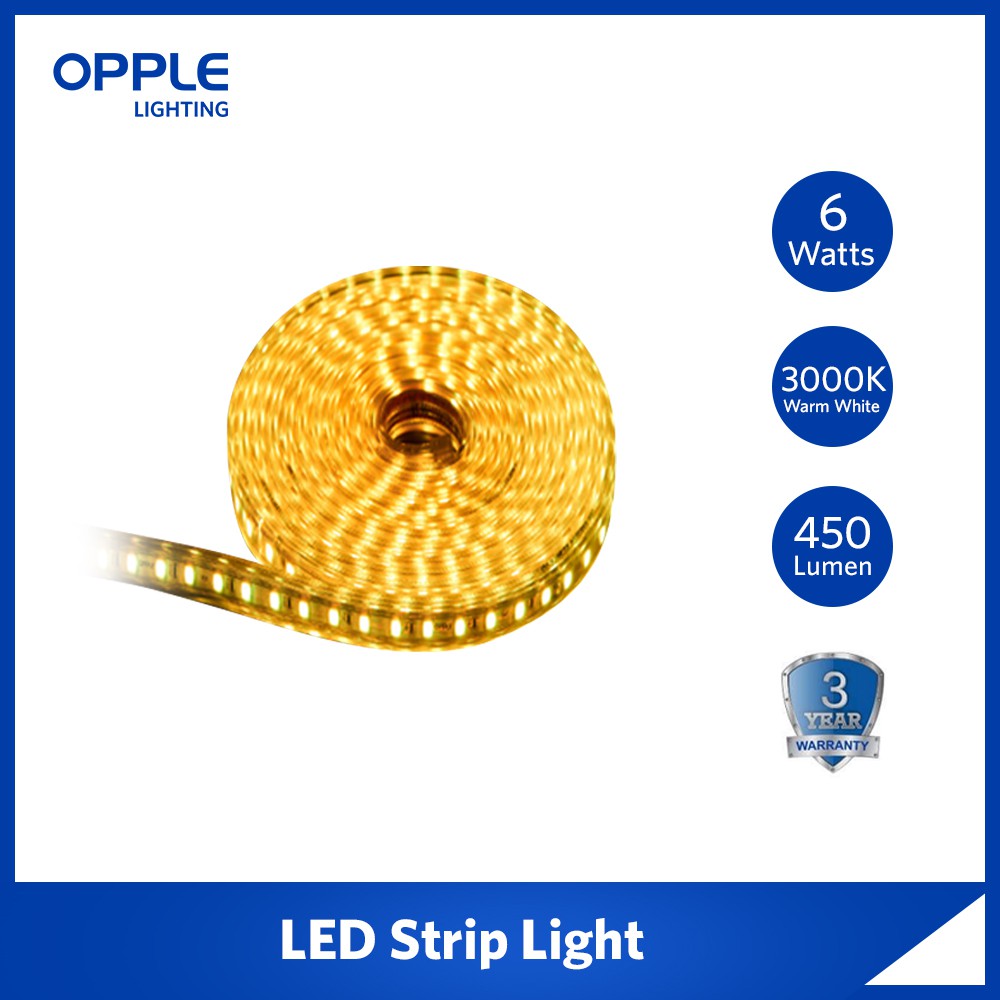 Opple LED Strip Light 6W - Warm white / Cool White / Daylight for Room ...