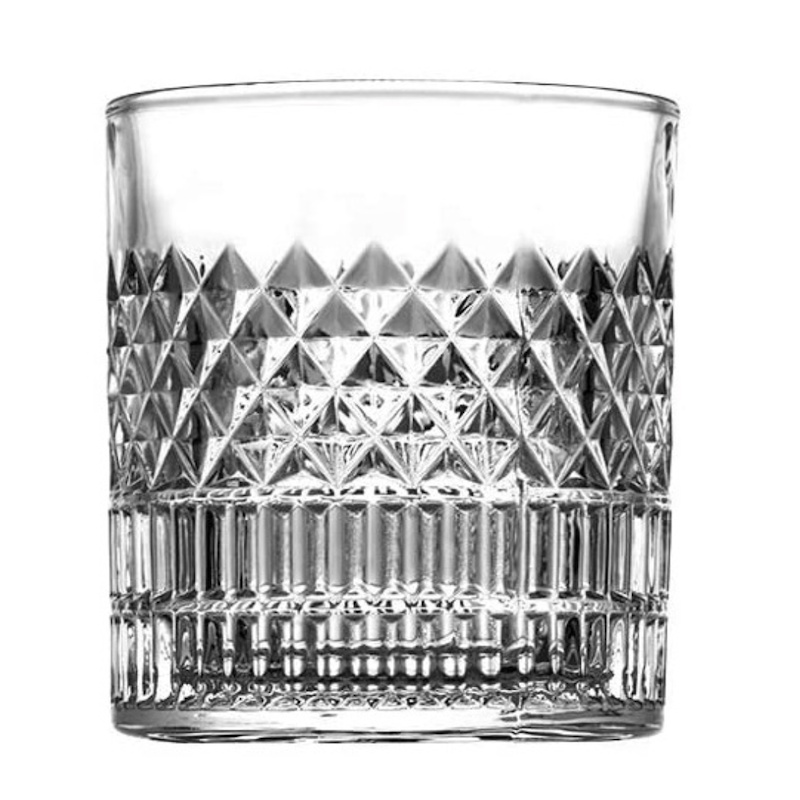 Whisky Classic Rock Glass Drinking Glass 335ml (Multiple designs ...
