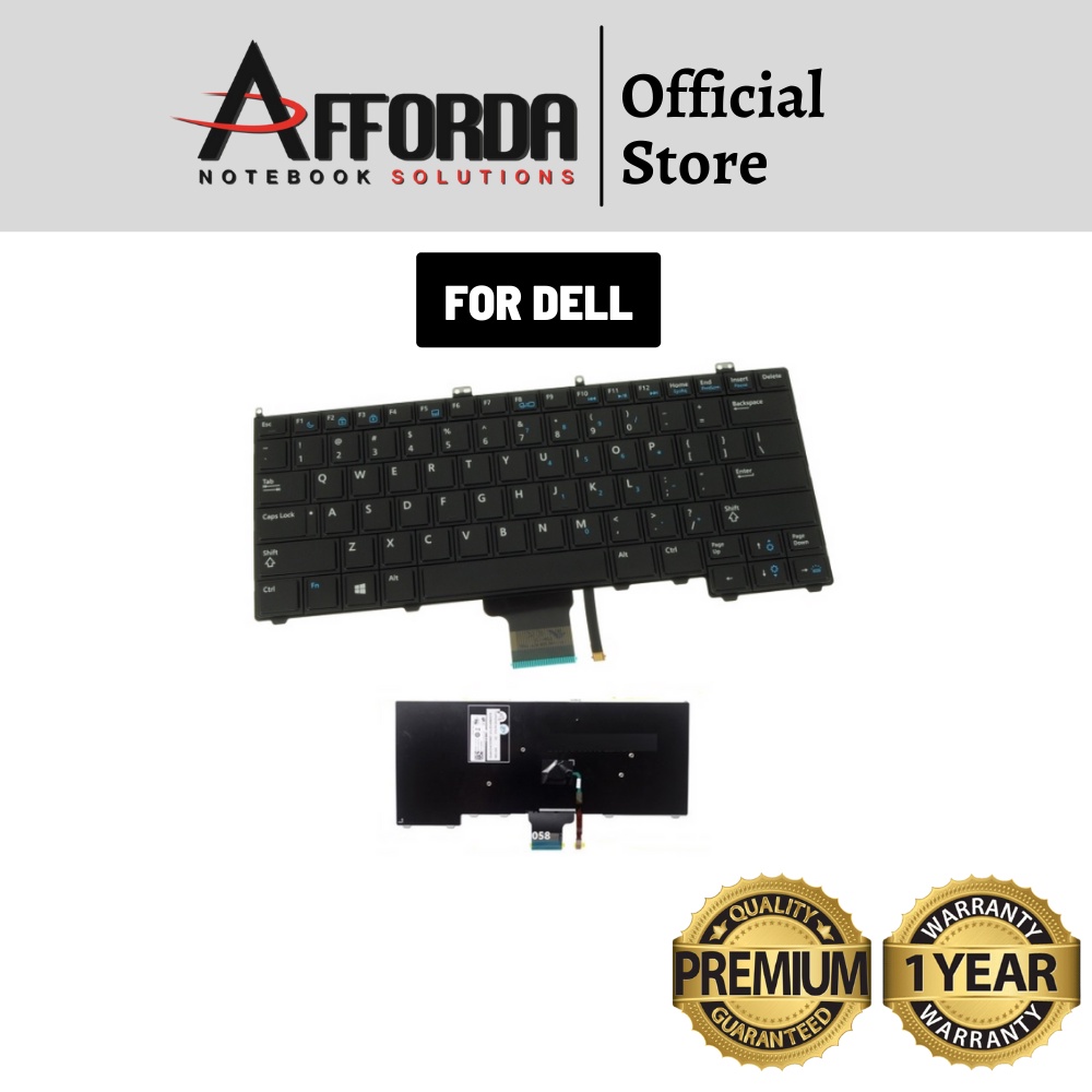 DELL E7240 Laptop Keyboard | Shopee Singapore