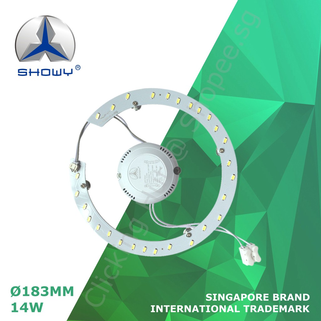 [SG LOCAL SELLER] SHOWY LED Magnetic Ceiling Light Replacement (A ...