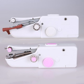 Electric Portable Hand-Held Mini Sewing Machine Tailor Hand Held Stitch ...