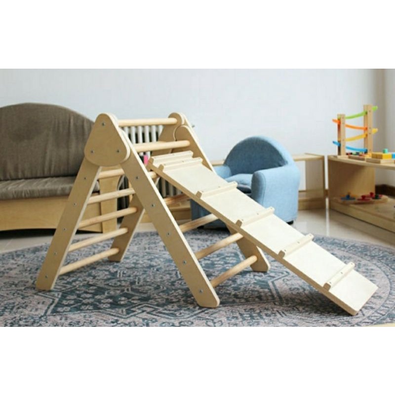Montessori Pikler Triangle with Ramp | Shopee Singapore