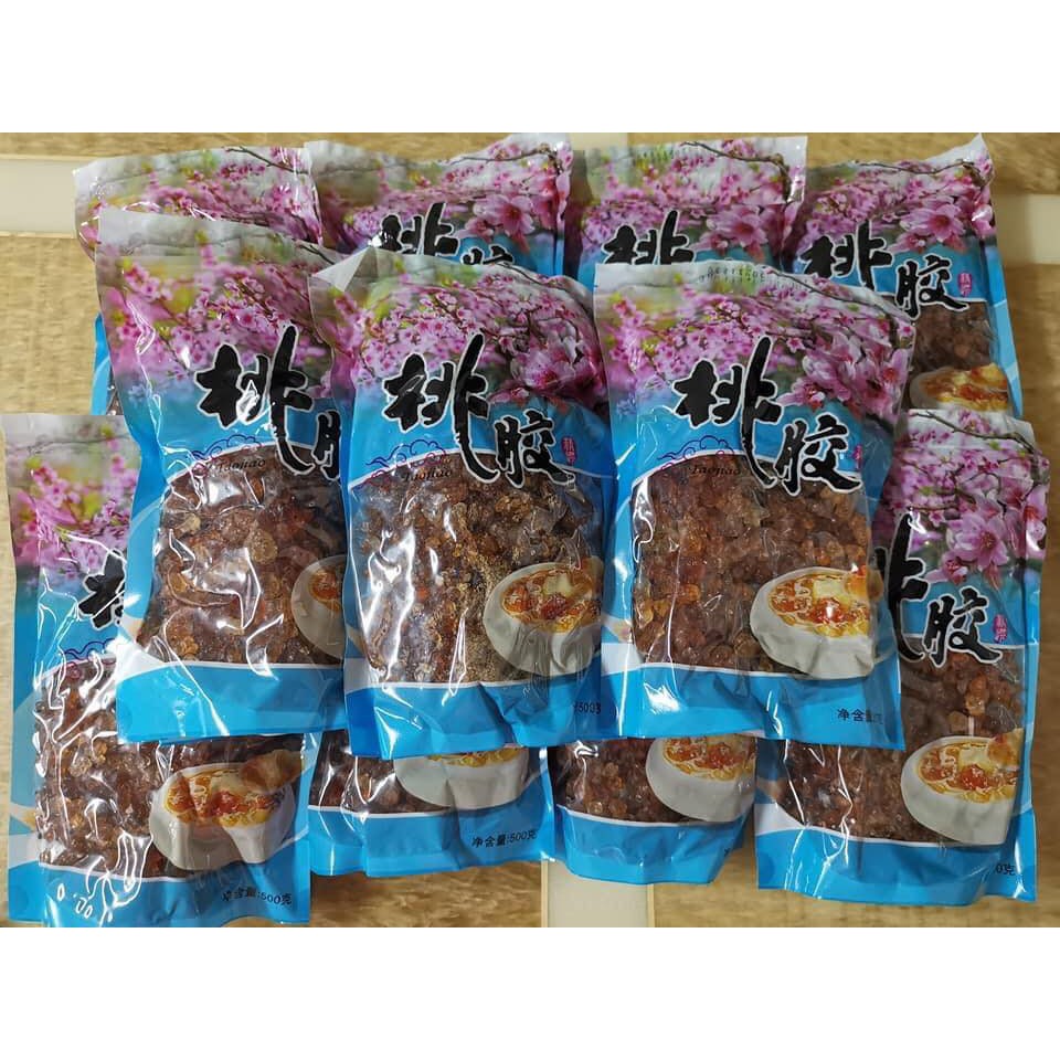 Peach gum Real Wild Old Tree Peach gum Peach gum 500gm Per Pack ...