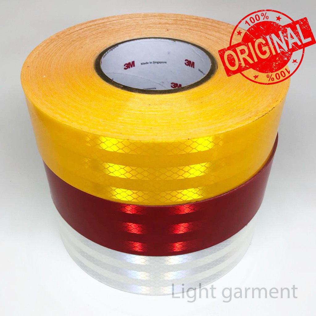 CAHAYA Original 3M EGP Reflector Sticker per 60 cm / Scotlight Scotlet ...