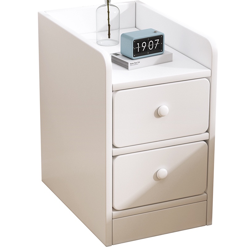 YOUNAL Bedside Table Simple Modern Shelf Home Bedroom Bedside Wooden ...