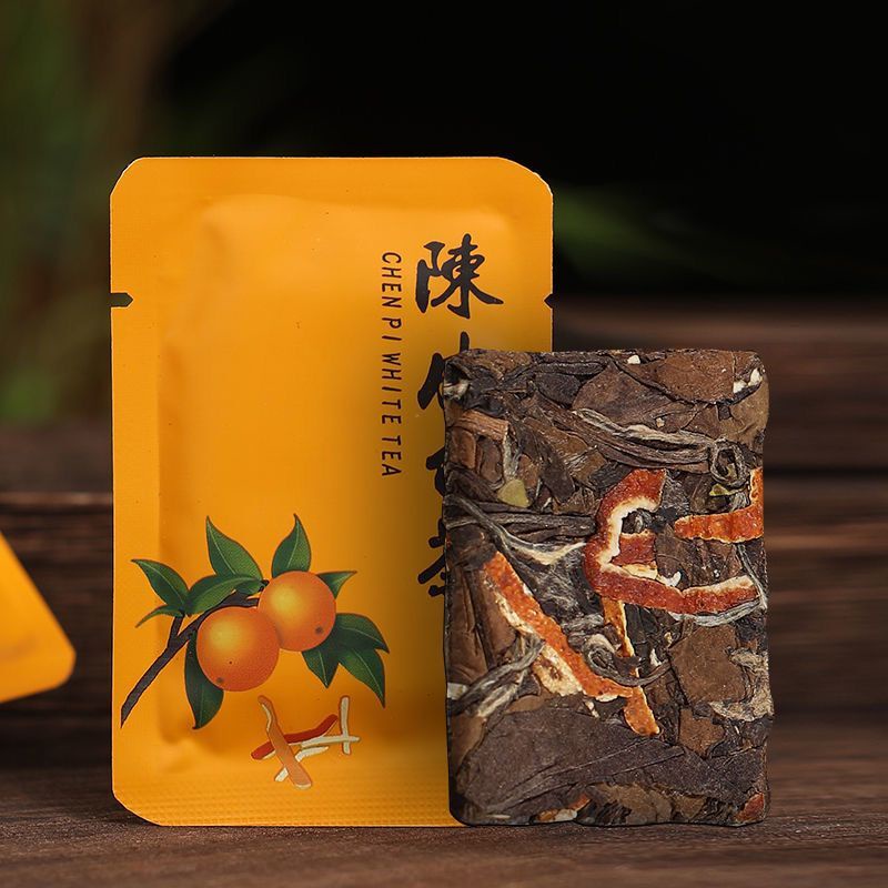（Bundle of 10）Chenpi white tea/Fujian alpine old white tea 陈皮白茶/福建高山老白茶 ...