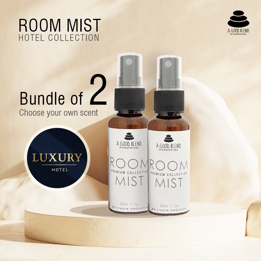 Premium Bundle of 2 ROOM MIST Hotel Scent Premium Scent Spray ...