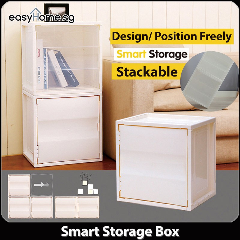 Easyhome.sg Smart Storage Box SSB Stackable Cabinet Kitchen Rack ...