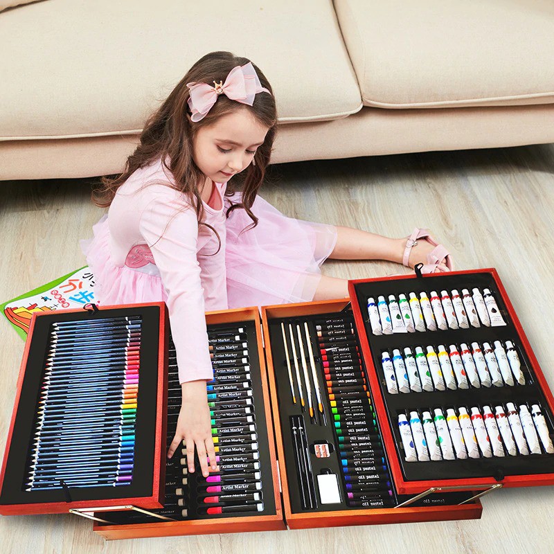 174PCS Mont Marte Premium Art Set in Portable Case Art Supplies for ...