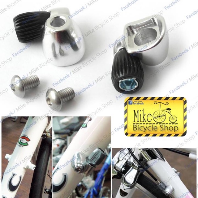 Bicycle Downtube Cable Stopper Adjuster Classic Bicycle Guide Down Tube ...