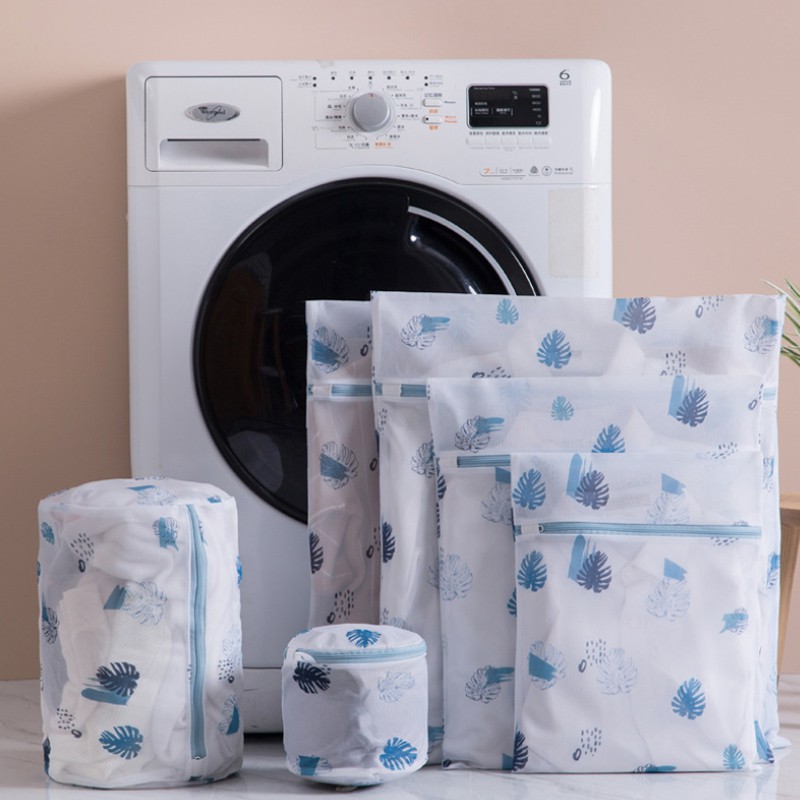 HIGH DENSITY Printing Nylon Fine Mesh Laundry Bag zipper Bra Underwear ...