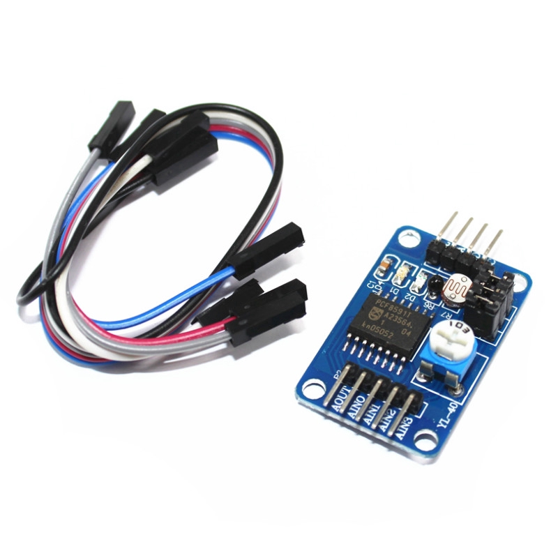 8Bit PCF8591 ADC DAC AD/DA Analog Digital Converter Module | Shopee ...