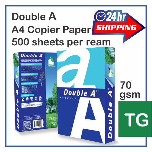 Double A A4 Paper Premium 70gsm ( 500 sheets ) | Shopee Singapore