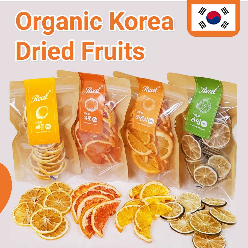 Korean Dried Fruits Mix with water Nutritious Lemon Grapefruit Lime ...
