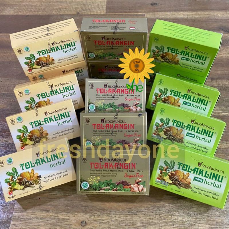 SidoMuncul Tolak Angin (Sugar Free) / Tolak Linu Herbal / Tolak Linu ... SidoMuncul Tolak Angin (Sugar Free) / Tolak Linu Herbal / Tolak Linu ...